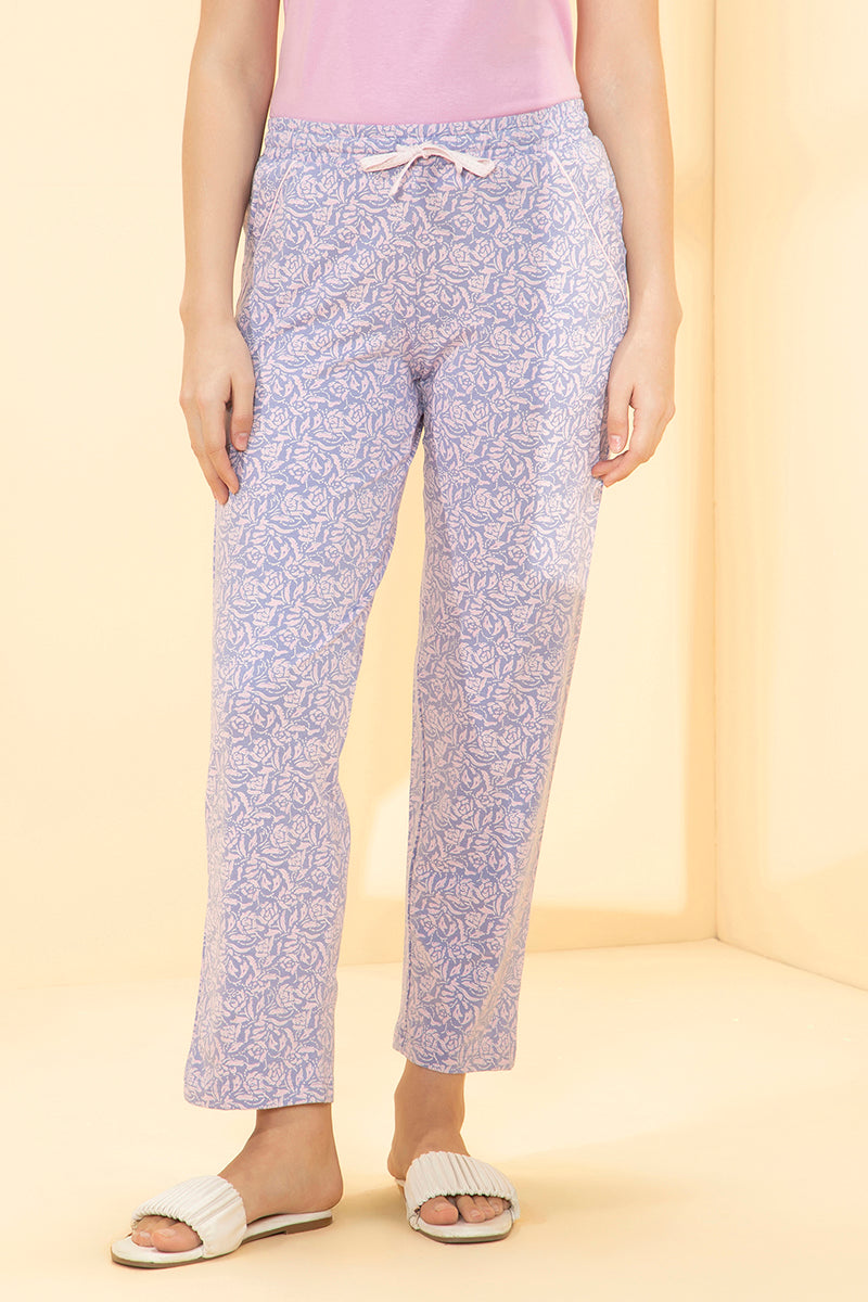 Buy Full Length PJ Bottom - Persian Floral Print | amanté