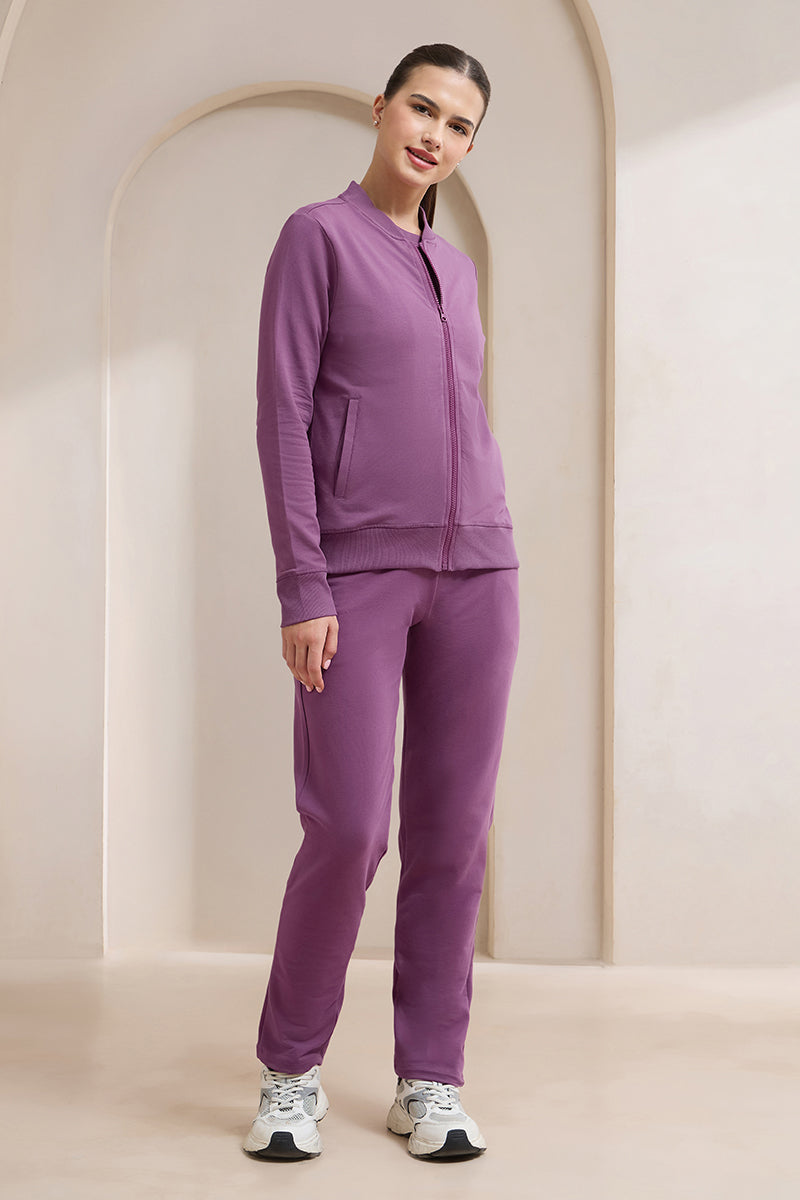 Buy Terry Chic Jacket - Grape Kiss | amanté